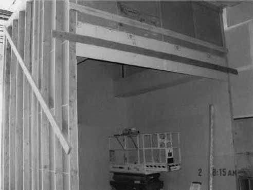 Front View of Room – Soffits Installed – NEWMAT Stretch Ceiling & Wall ...