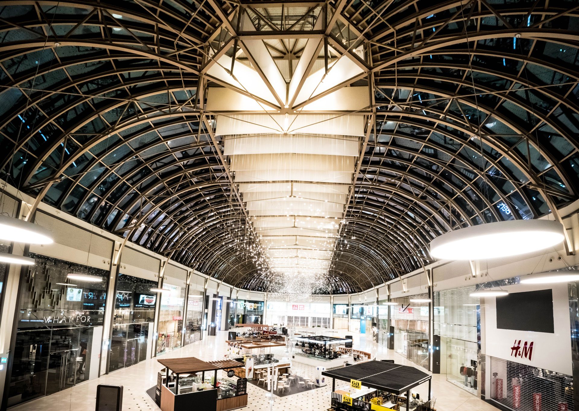 Centre Commercial Val d’Europe – Lanterneau – NEWMAT Stretch Ceiling ...