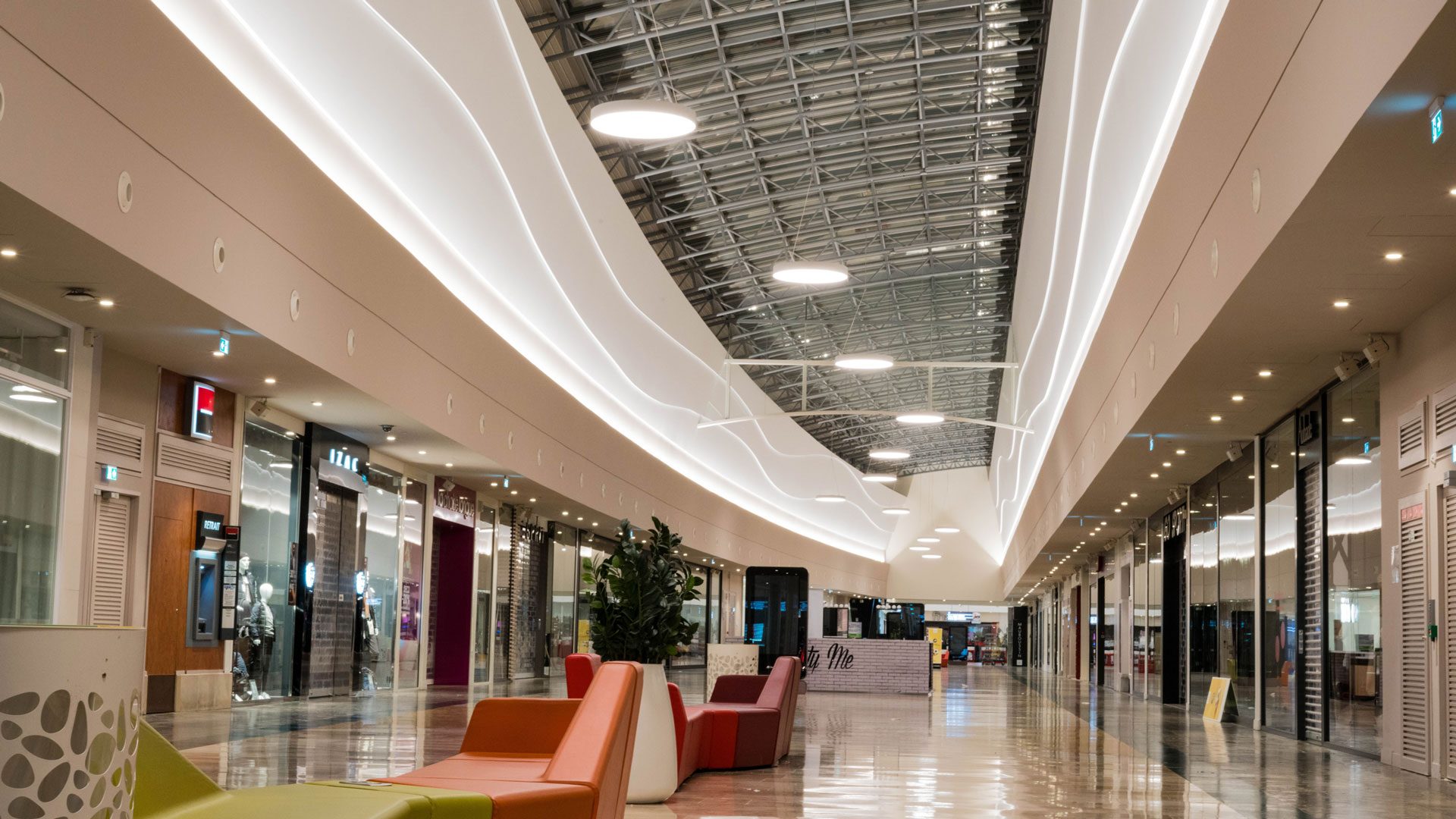 Centre Commercial Val d’Europe – Promenade – NEWMAT Stretch Ceiling ...